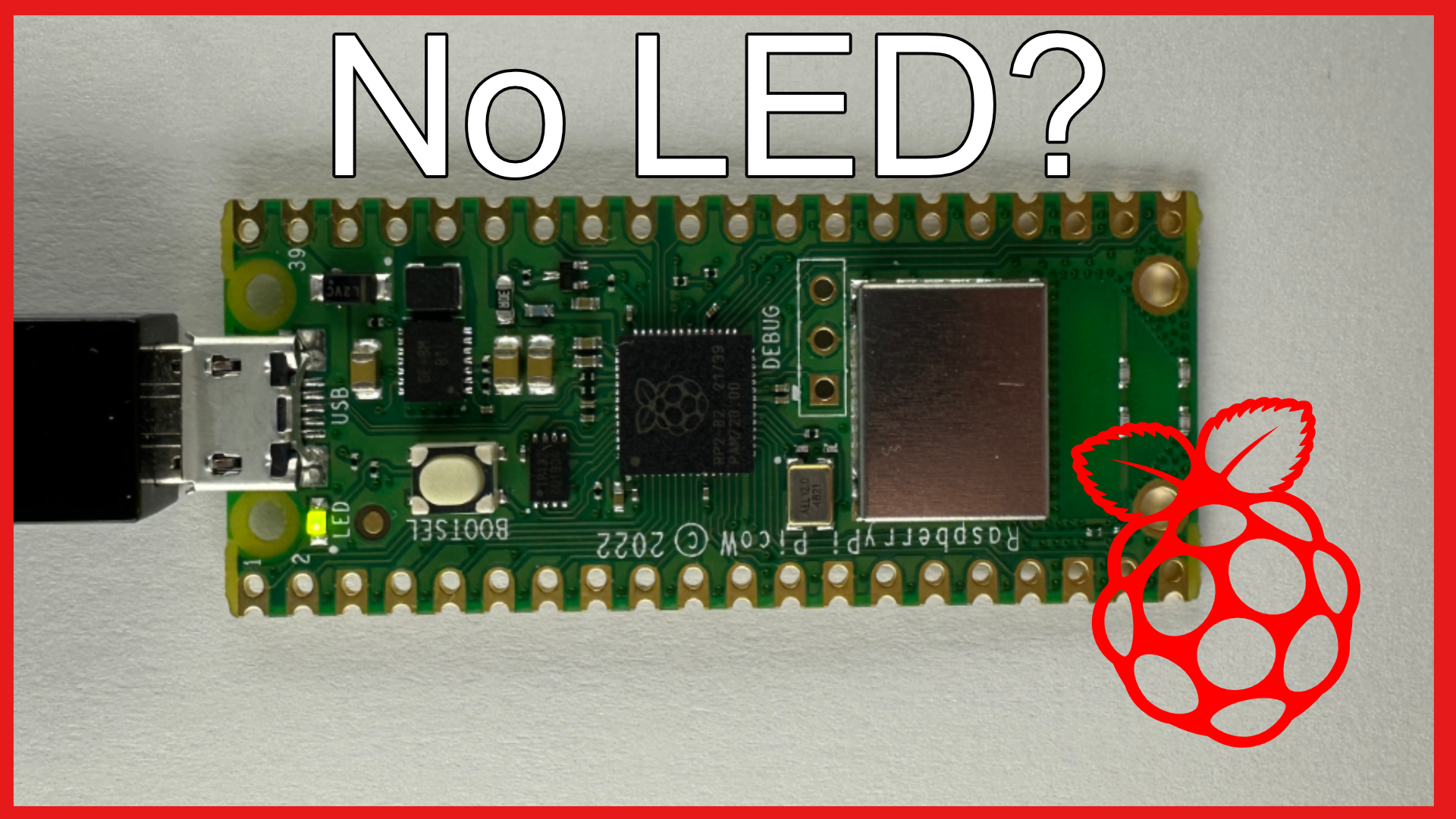 Raspberry Pi PicoW LED — RamblingGeek